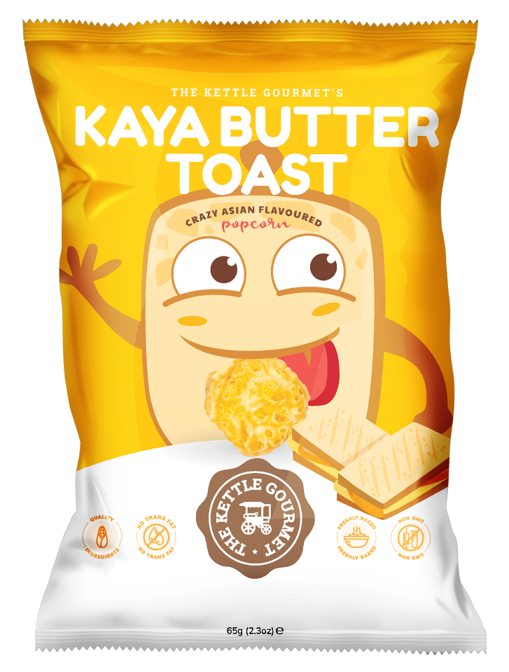 Kaya Butter Toast (8-pack Set) | Gourmet Popcorn Snacks Delivery